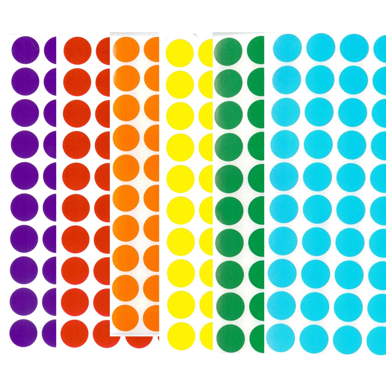 Bulk Pack Color Coding Labels – 1/2″ – Crafts and More