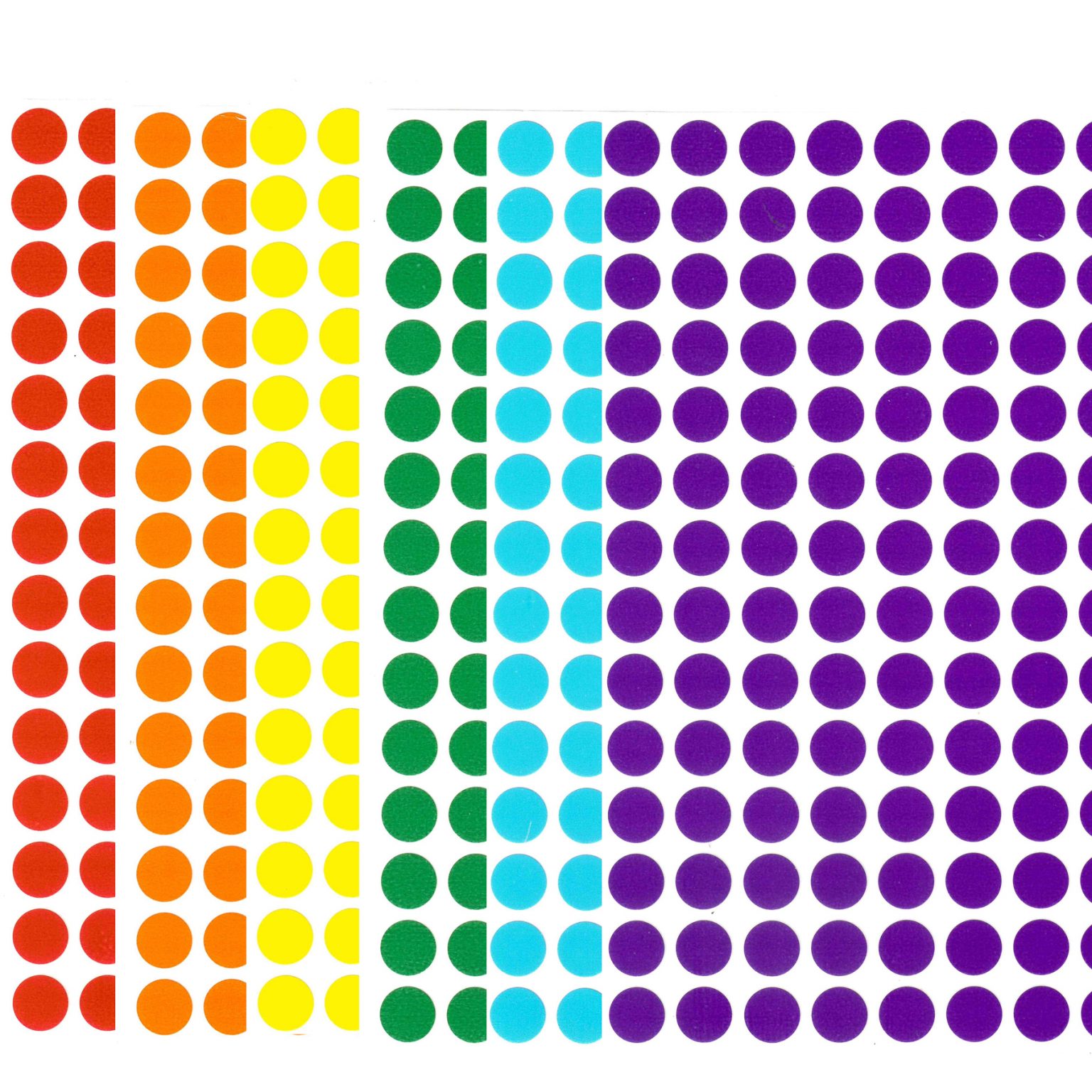 Bulk Pack Color Coding Labels – 10mm – Crafts and More