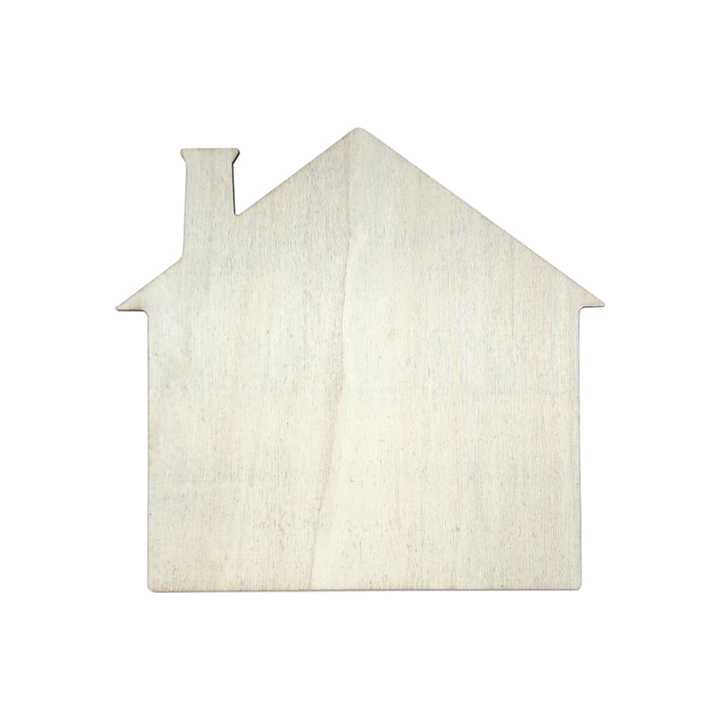 Wood Cutout – House – Crafts and More