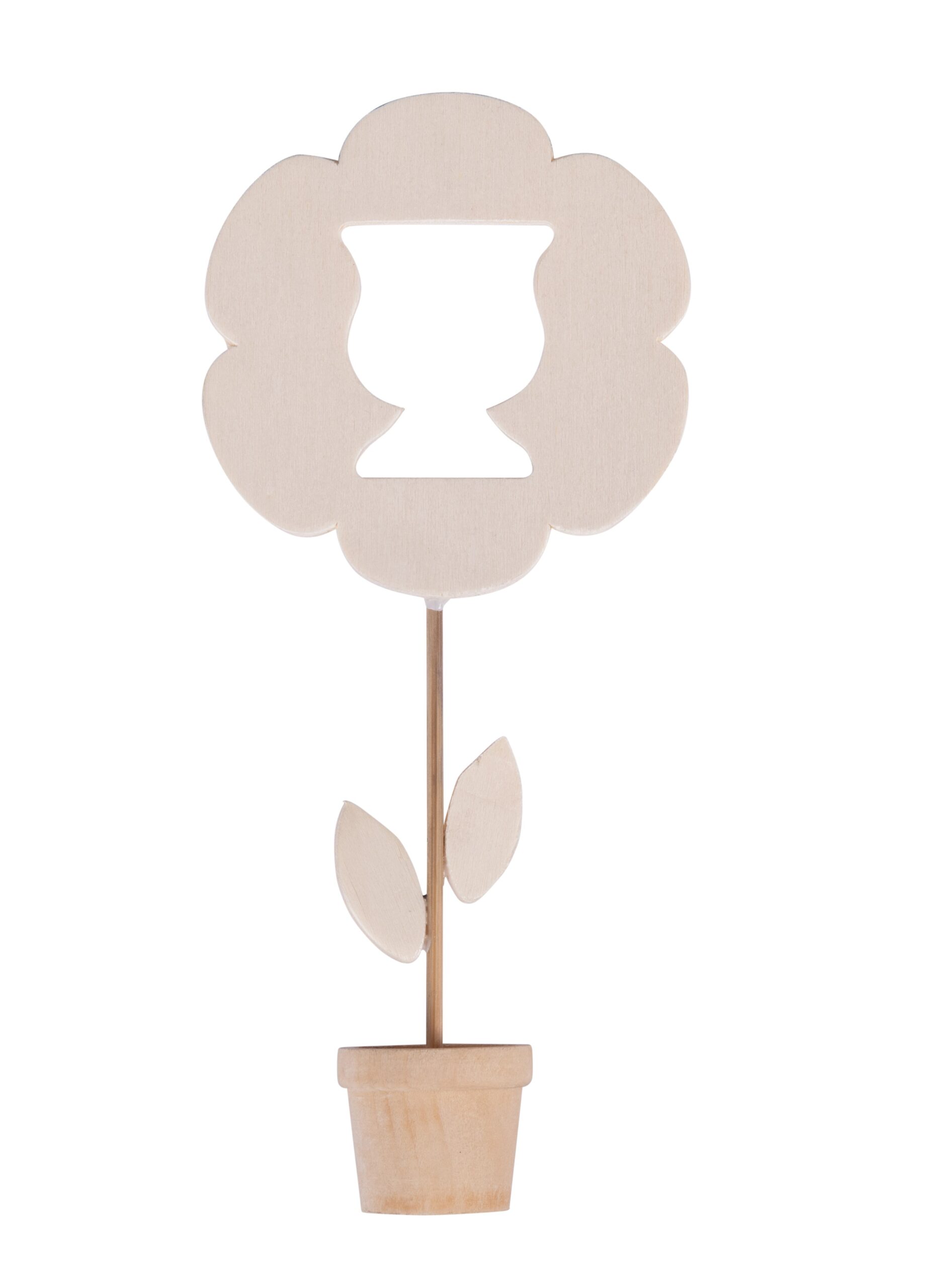 Wooden Flower Pot Frame – Becher – Crafts and More