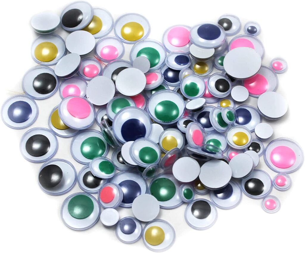 Assorted Colors Wiggle Eyes – Crafts and More