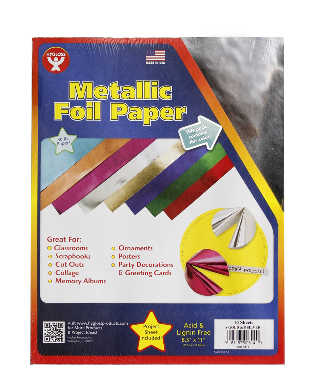 Metallic Paper – Crafts and More