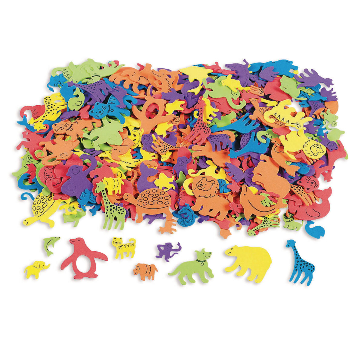 Foam Animal Stickers – Crafts and More