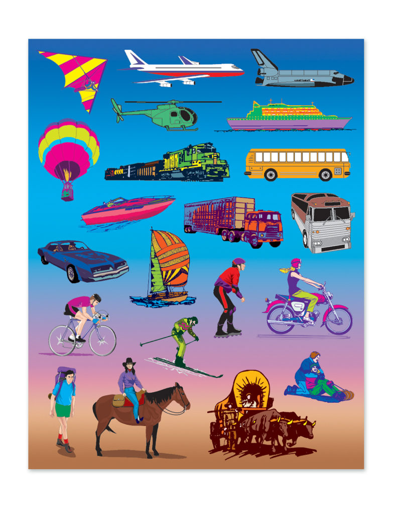 Transportation Stickers – Crafts and More