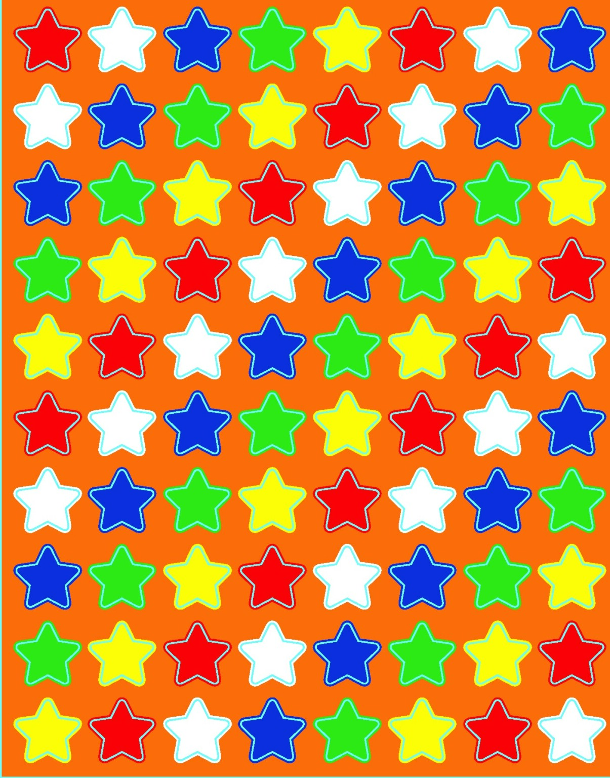 Metallic Star Stickers – Crafts and More