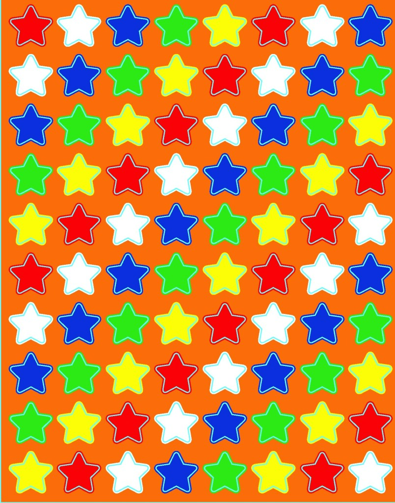 Metallic Star Stickers – Crafts and More