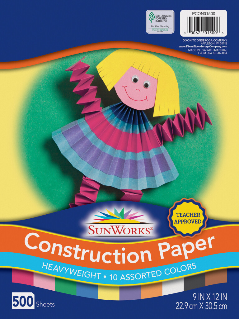 Bulk-Pack Construction Paper – Crafts and More