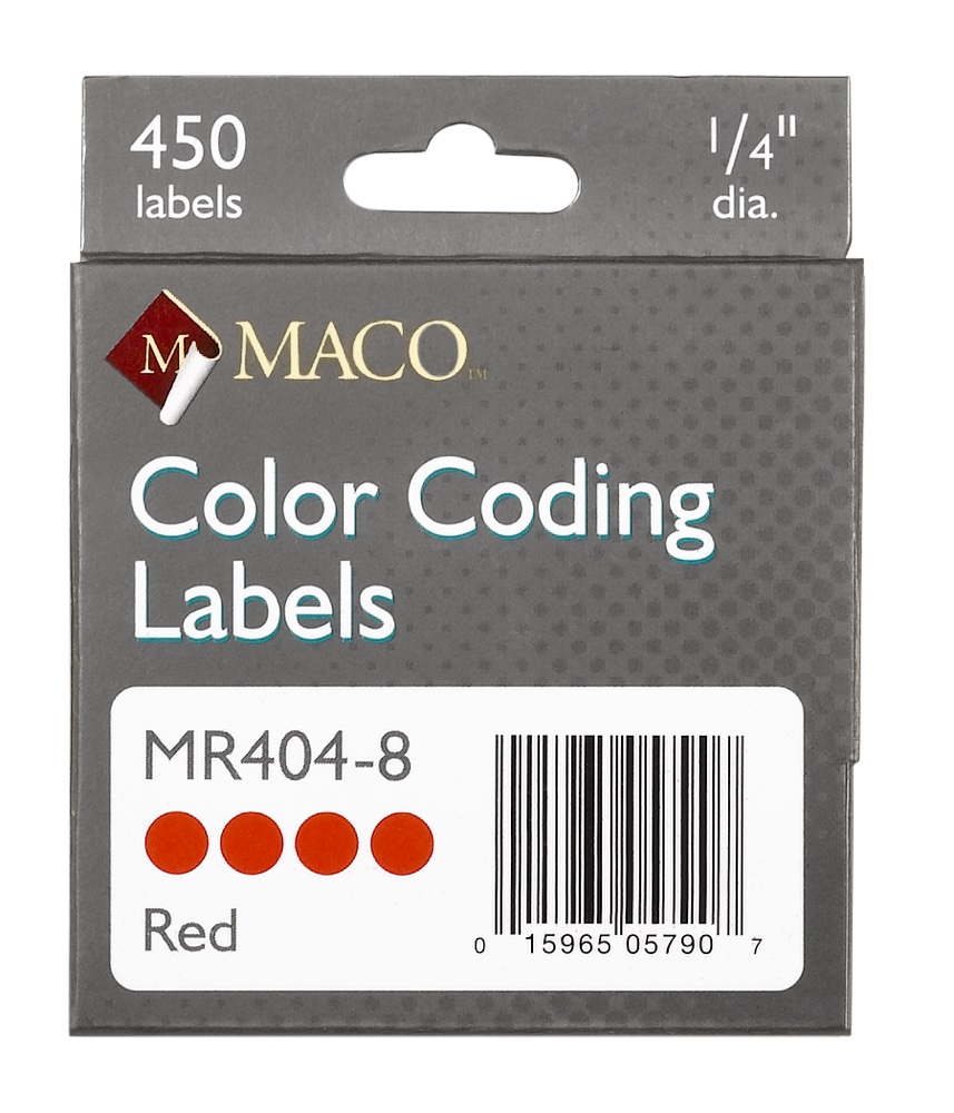Color Coding Labels – Crafts and More