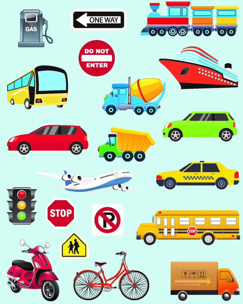 Transportation Stickers – Crafts and More