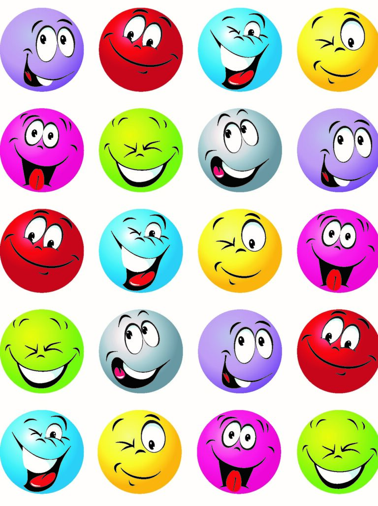 Big Smiley Stickers – Crafts and More
