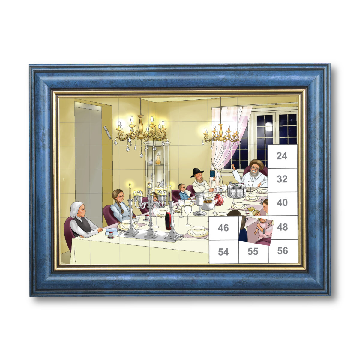 Sticker By Number – Pesach – Crafts and More