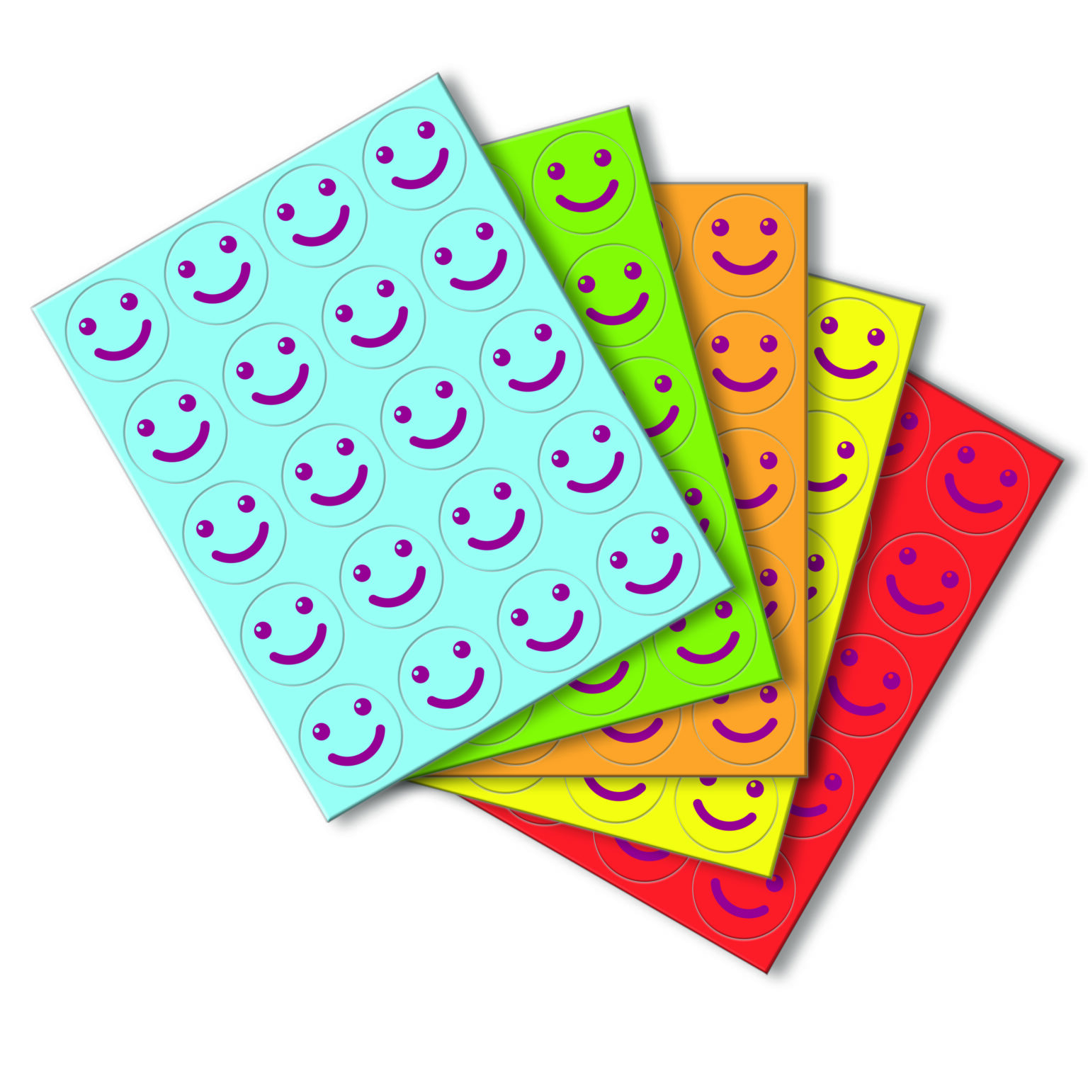 Foam Smiley Stickers – Crafts and More