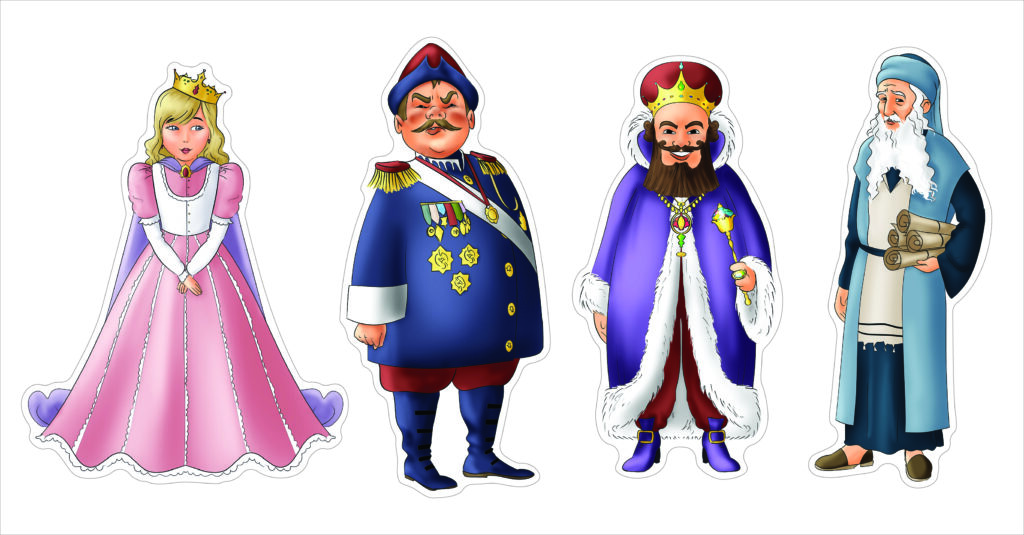 Paper Cutout – Purim Characters – Crafts and More