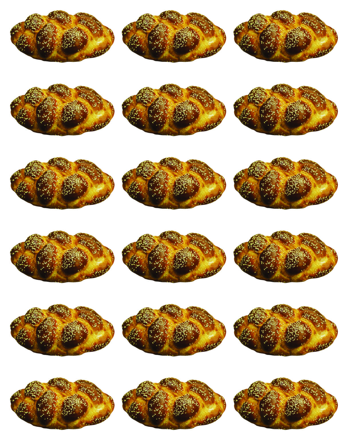Challah Stickers – Crafts and More