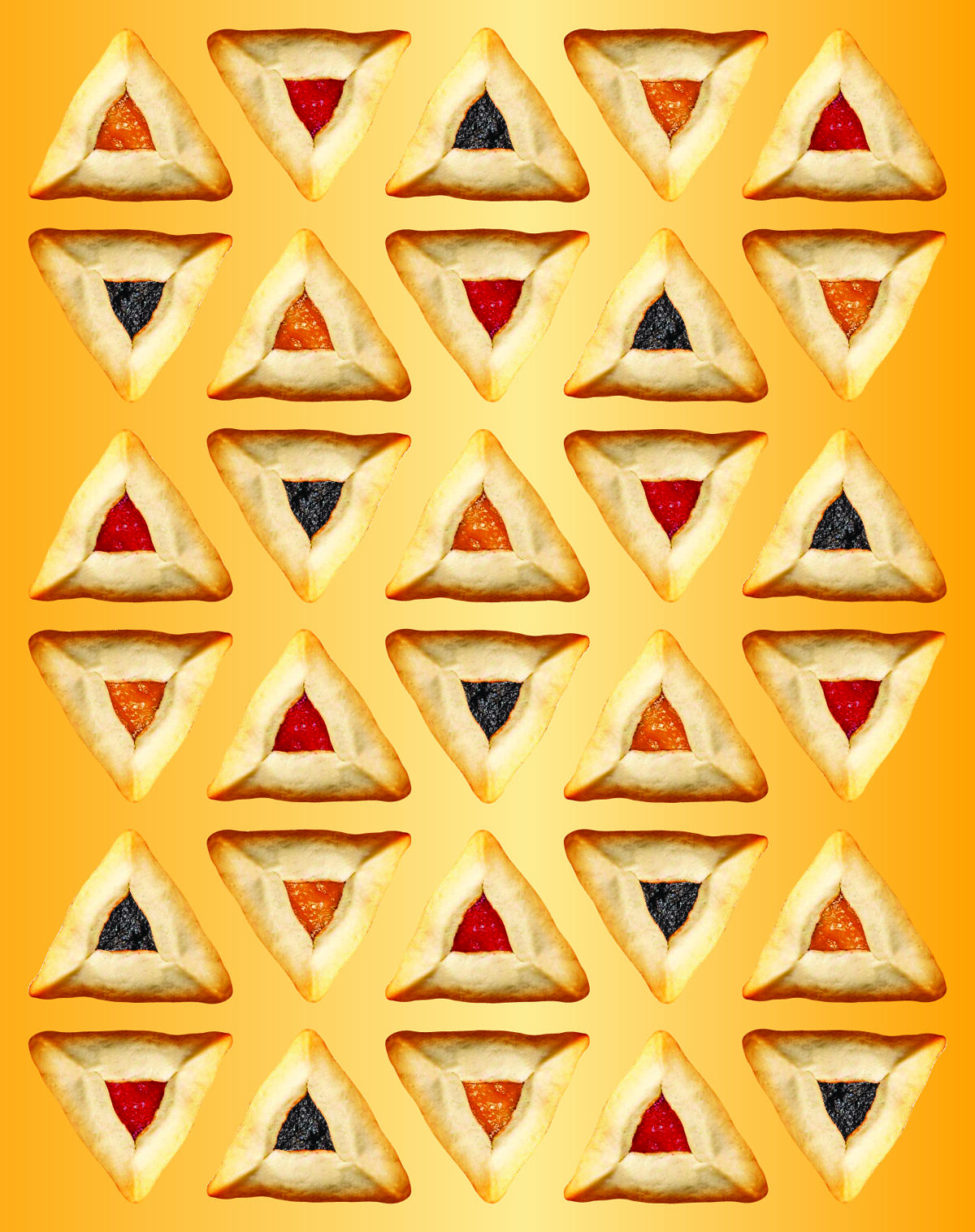 Hamentashen Stickers – Crafts and More