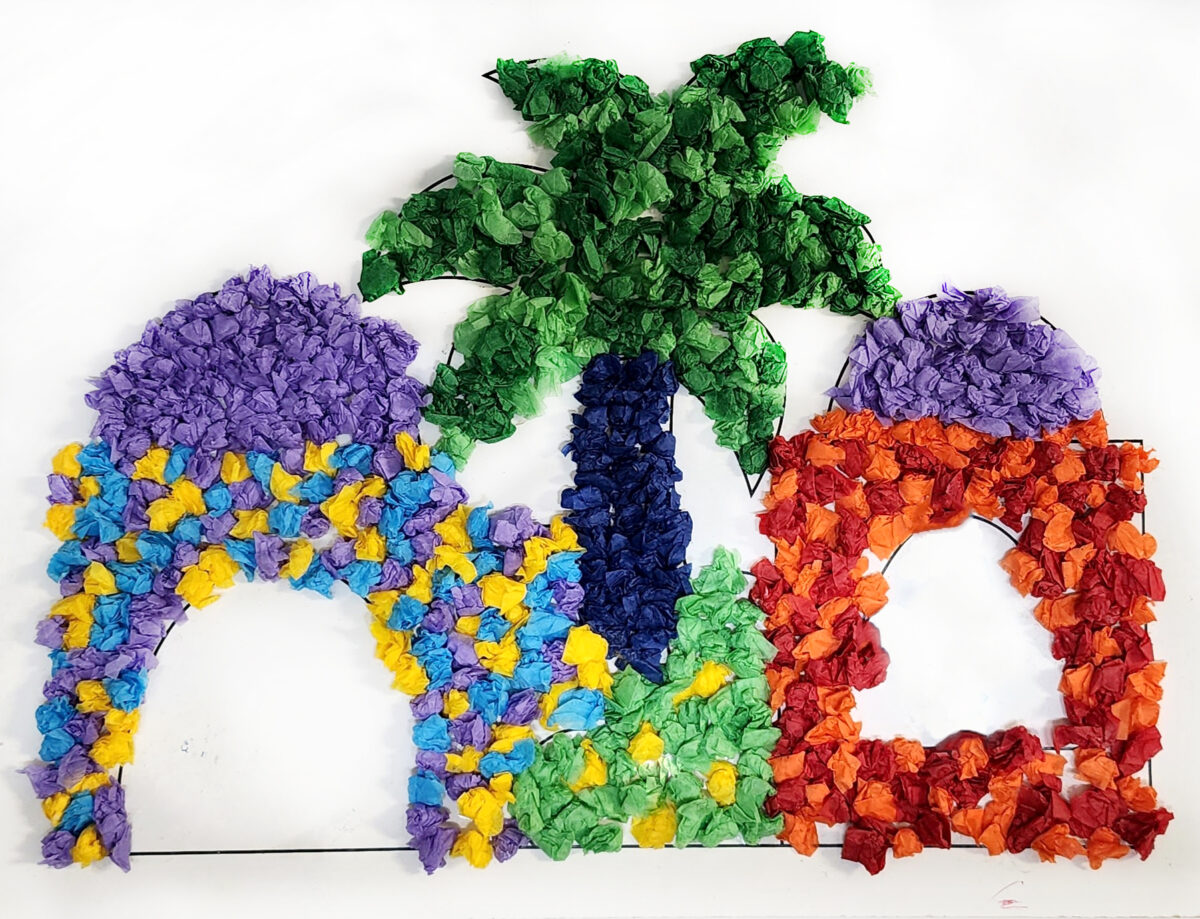 Crunch Art – Yerushalayim – Crafts and More