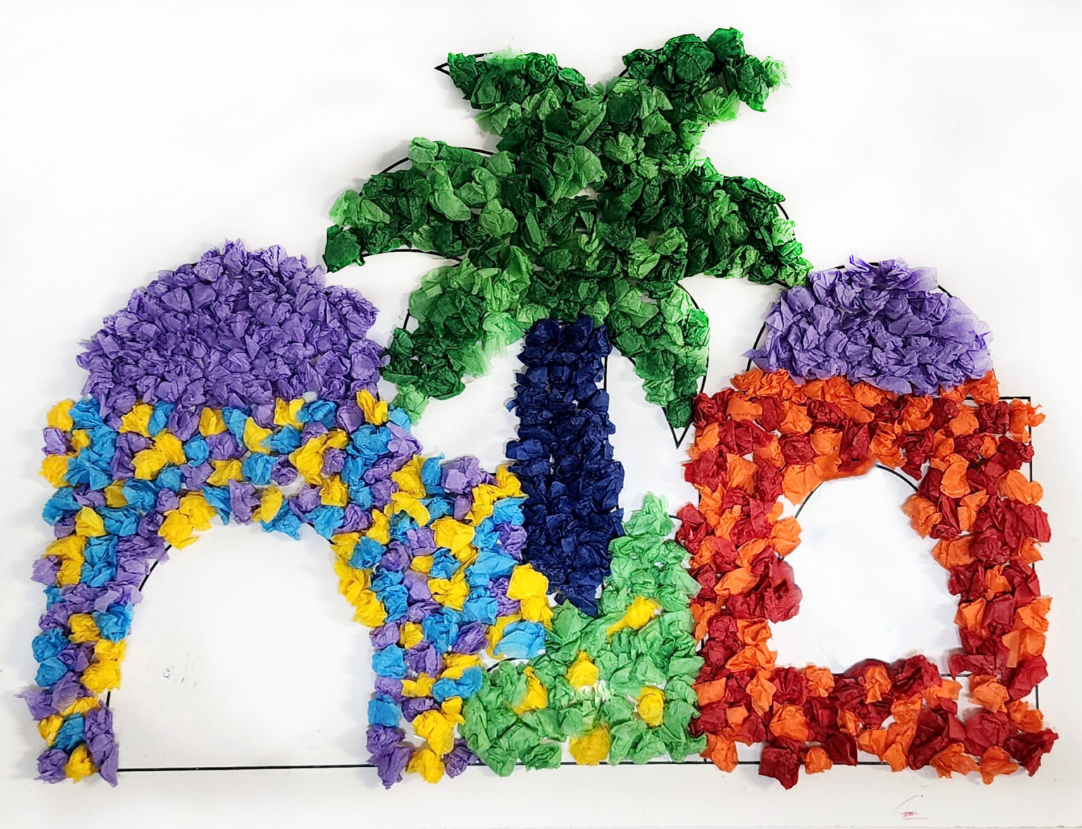 Crunch Art – Yerushalayim – Crafts and More